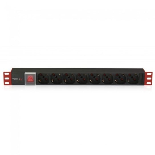 Techly 102635 Listwa zasilająca Rack 19" 1U, 8x Schuko, kabel C20 3m - Techly | Sklep EMPIK.COM