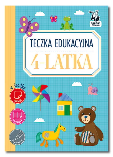 Teczka edukacyjna 4-latka - Opracowanie zbiorowe | Książka w Empik