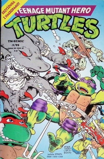 Teenage Mutant Hero Turtles Nr 1 - Opracowanie zbiorowe | Książka w Empik