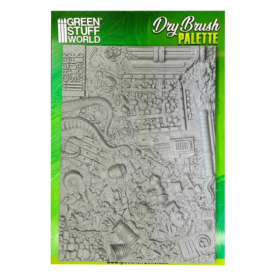Teksturowana paleta, Drybrush Texture Palette, Green Stuff World ...