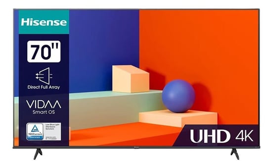 Telewizor Hisense 70E6KT 70" DLED 4K UHD HDR10+ SmartTV Dolby Vision ...