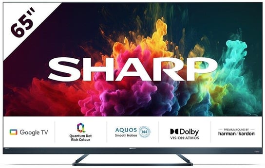 Telewizor LED SHARP 65FQ8EG 65'' 4K 144Hz Google TV Quantum Dot - Sharp | Sklep EMPIK.COM