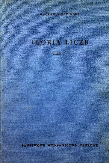 Teoria liczb Część II - W opisie | Książka w Empik