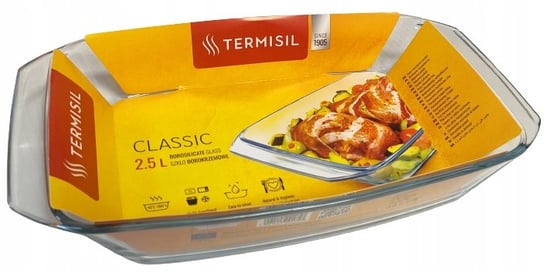 TERMISIL CLASSIC Naczynie żaroodporne brytfanna prostokątna 2,5 l 757 ...