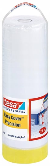 Tesa Professional Easy Cover Precision Folia Ochronna z Taśmą 17m x 2 ...