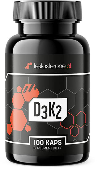 Testosterone - D3+K2 MK7 - 100 kapsułek | Sklep EMPIK.COM