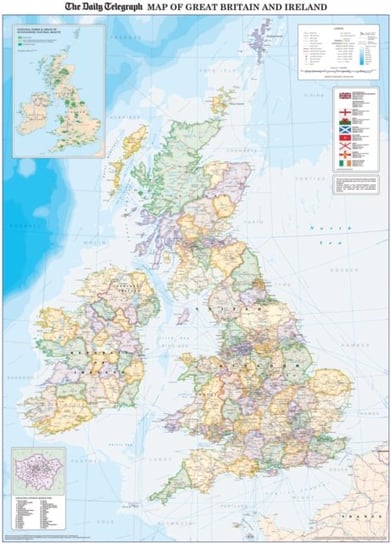 The Daily Telegraph Map of GB & Ireland - Opracowanie zbiorowe ...