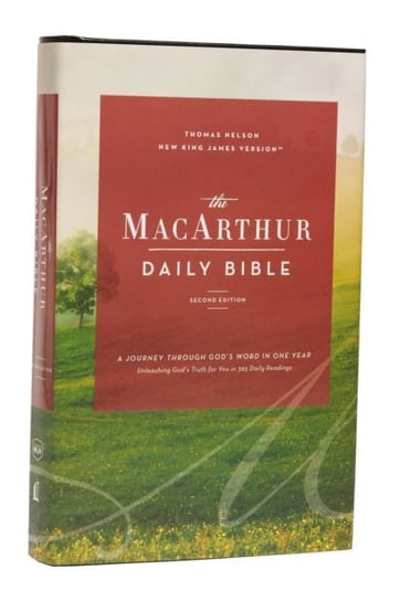 The NKJV, MacArthur Daily Bible. Second Edition. Hardcover, Comfort ... The NKJV, MacArthur Daily Bible. Second Edition. Hardcover, Comfort ...