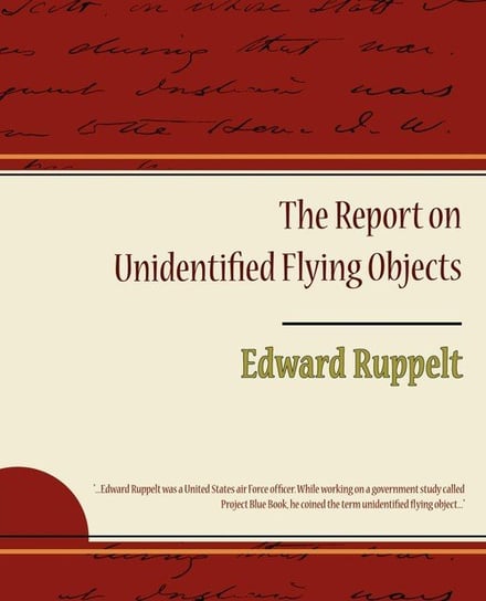The Report on Unidentified Flying Objects - Edward Ruppelt | Książka w ...