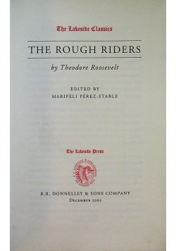 The Rough Riders - Theodore Roosevelt | Książka w Empik