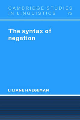 The Syntax of Negation - Opracowanie zbiorowe | Książka w Empik