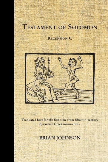 The Testament of Solomon - Johnson Brian | Książka w Empik