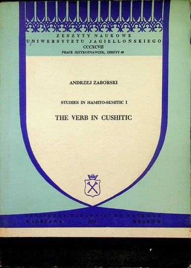 The Verb in Cushitic - W opisie | Książka w Empik