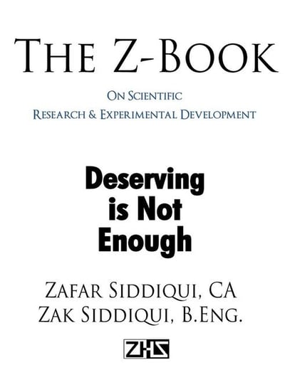 The Z-Book On Scientific Research & Experimental Development - Siddiqui ... The Z-Book On Scientific Research & Experimental Development - Siddiqui ...
