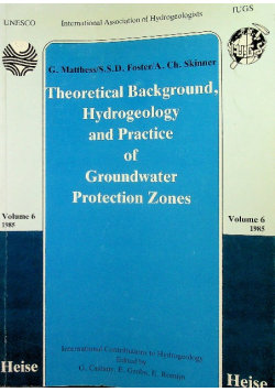 Theoretical Background Hydrogeology and Practice Vol 6 - | Książka w Empik