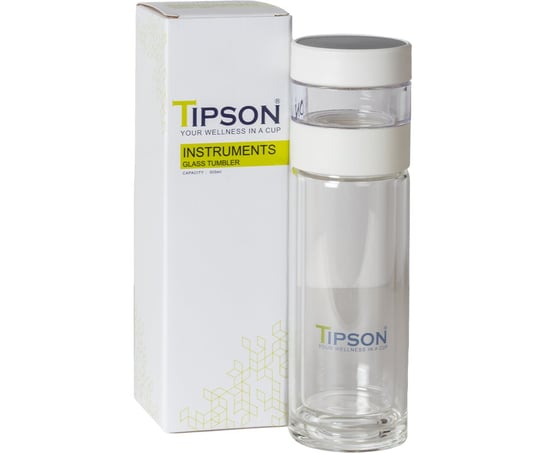 Tipson GLASS TEA TUMBLER szklany zaparzacz do herbaty CZUJNIK ...