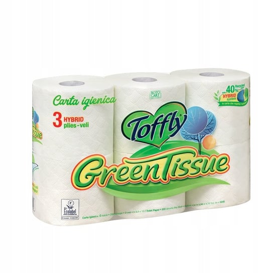 Toffly Green Tissue Papier Toaletowy - Inny producent | Sklep EMPIK.COM