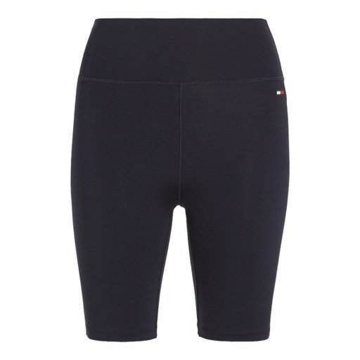 Tommy Hilfiger Legginsy Damskie Kolarki Ess Flag Hw Fitted S Granatowe ...
