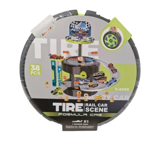 Tor Parking składany do walizki w kształcie opony - Swede | Sklep EMPIK.COM