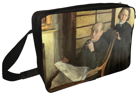 Torba na ramię Henri Degas i jego siostrzenica Lucie Degas Edgar Degas ...