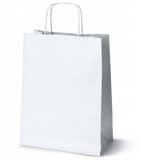 Torba Papierowa Biała 24x10x32, 25sz A4 - Allbag | Sklep EMPIK.COM