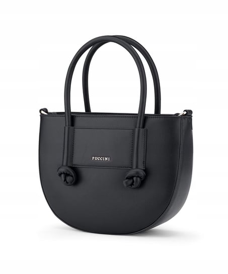 Torebka Damska Mała Crossbody z Uchwytami PUCCINI Czarna BK2241224M-1 - PUCCINI | Moda Sklep ...