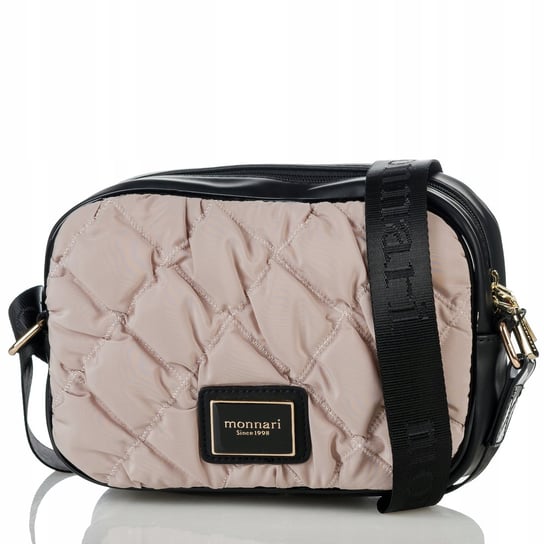 Torebka MONNARI Pikowana Listonoszka Kuferek Beż - MONNARI | Moda Sklep EMPIK.COM