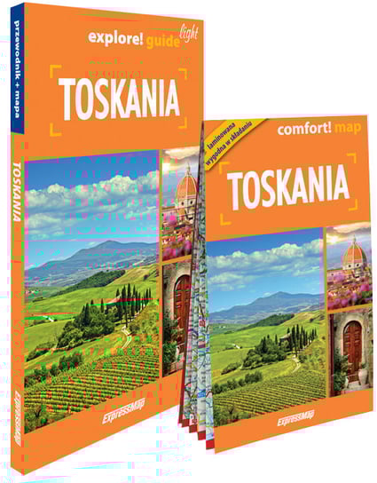 Toskania light. Przewodnik + mapa - Opracowanie zbiorowe | Książka w Empik