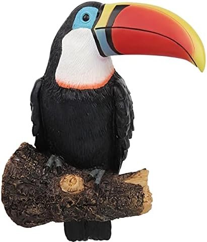 Toucan Tree Hug Tree Decoration Hanging Garden Statue 11.4" Tall ...