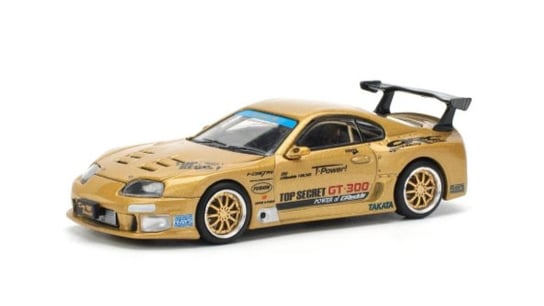 Toyota Supra A80 MK4 Top Secret GT300, gold Pop Race 1:64 - Toyota ...