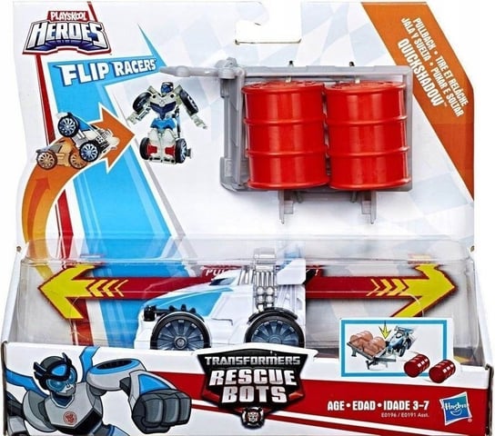 Transformers Rescue Bots Flip Racers Quickshadow - Hasbro | Sklep EMPIK.COM