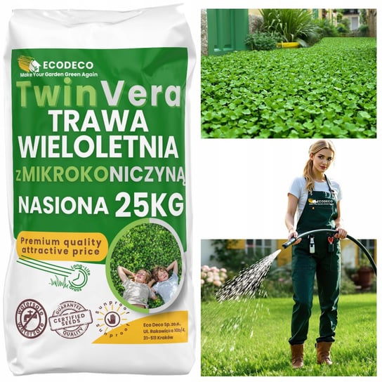 Trawa Z Mikrokoniczyną 25Kg - Eco Deco | Sklep EMPIK.COM