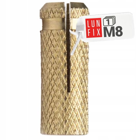 Tuleja mosiężna M8 kotwa rozporowa wbijana do betonu dybel 1szt. - Lun Fix | Sklep EMPIK.COM