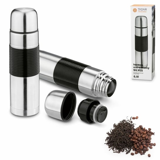 Turystyczny TERMOS NA HERBATĘ do kawy KUBEK TERMICZNY bidon butelka termiczna STAL NIERDZEWNA 0 ...