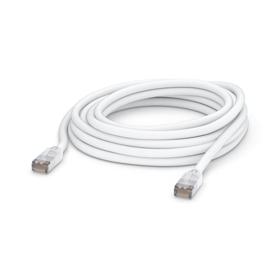 Ubiquiti UACC-Cable-Patch-Outdoor-8m-WH Patchcord LAN Zewnętrzny, Cat.5e STP, 8m, biały ...