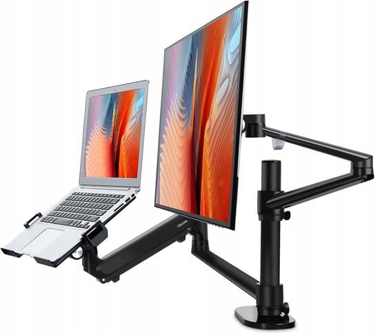 Uchwyt na monitor i laptop 2w1 gazowy regulowany 17-32 - CE | Sklep ...