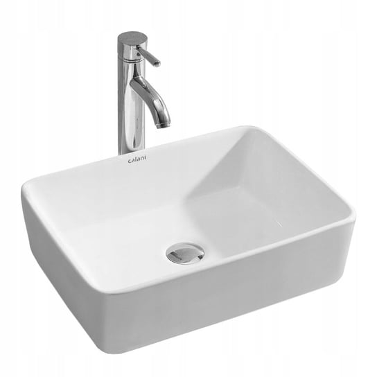 Umywalka Nablatowa Gloria Calani White - Rea | Sklep EMPIK.COM