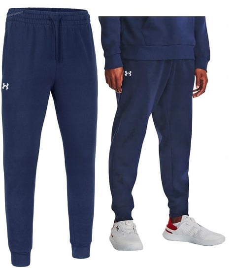 UNDER ARMOUR OCIEPLANE MÄ SKIE SPODNIE DRESOWE DRESY / rozm L - Inna ...