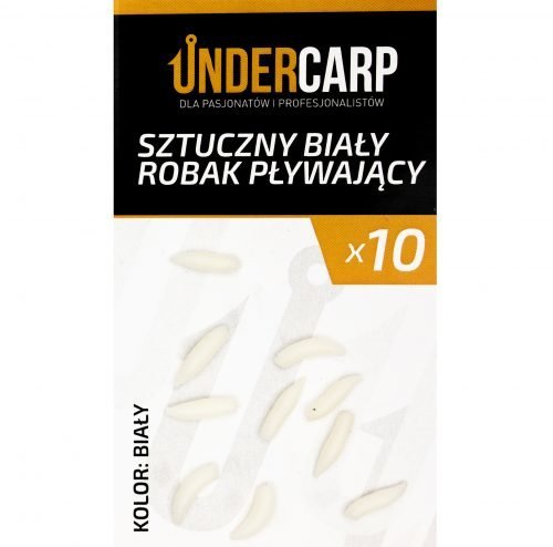 Undercarp Sztuczny Biały Robak Pływający - UNDERCARP | Sport Sklep ...