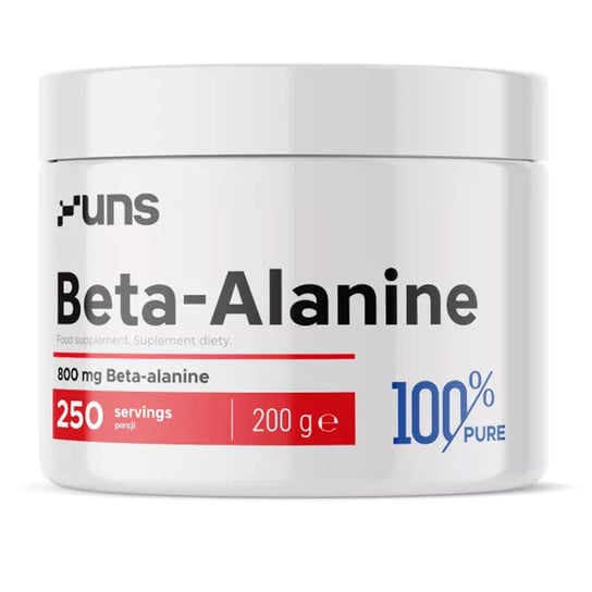 Uns Beta Alanine Suplement diety, 200g Natural | Sklep EMPIK.COM