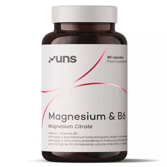 Uns Magnesium&B6 Suplementy diety, 90 kaps. | Sklep EMPIK.COM