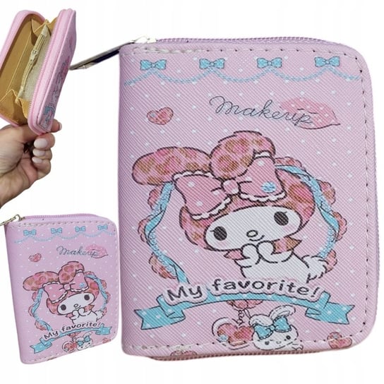 Uroczy Portfel Młodzieżowy Dziecięcy Kuromi Sanrio Pochacco Biały Na Za ...