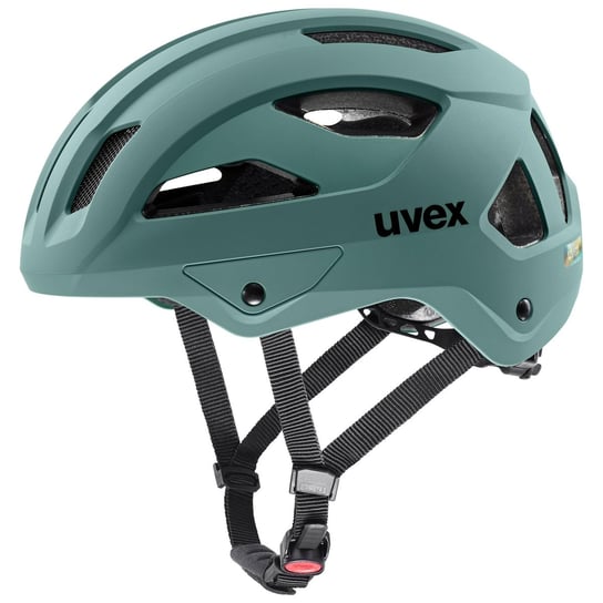Uvex Stride Kask Miejski 56-59cm Zielony 17 Wentylacji 348g - UVEX ...