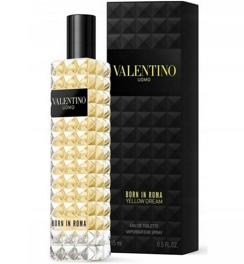 Valentino, Uomo Born In Roma Yellow Dream, Woda toaletowa, 15ml | Sklep ...