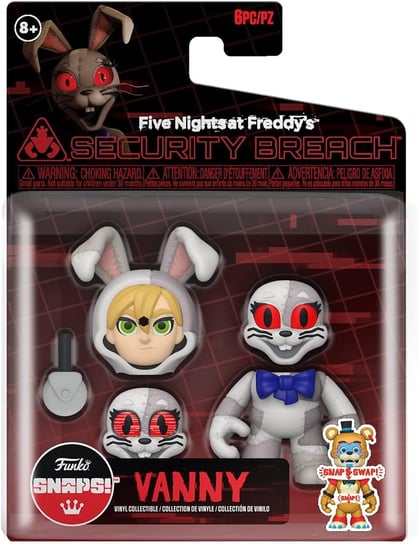 Vanny Security Breach Fnaf Funko Snaps Figurka Five Nights At Freddy'S - Funko | Sklep EMPIK.COM