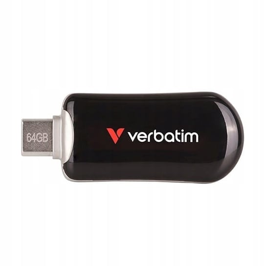 Verbatim USB flash disk, USB C, 64GB, Plectra, czarny, 30224, USB C ...