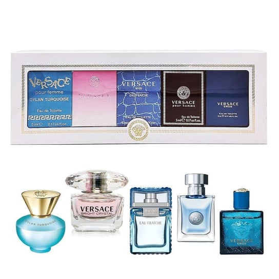 Versace, Miniatures Collection, Zestaw perfum, 5 szt. | Sklep EMPIK.COM