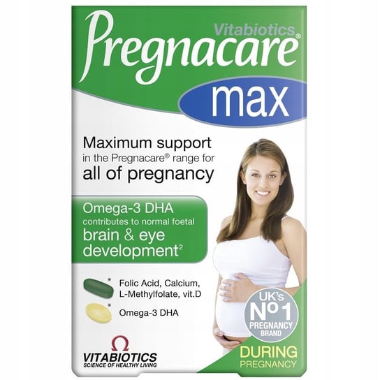 Vitabiotics Pregnacare Max suplement diety 84 tabletki/kapsułki | Sklep ...