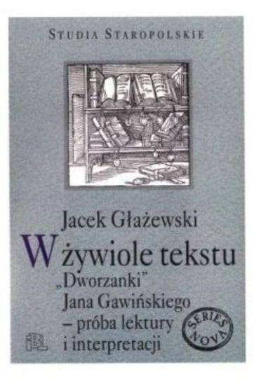 W żywiole tekstu - Opracowanie zbiorowe | Książka w Empik