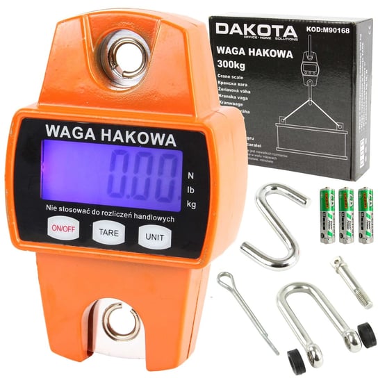 Waga Elektroniczna Hakowa 300Kg Dakota M90168 Waga Elektroniczna Hakowa ...